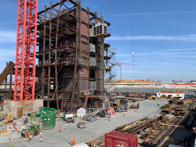 (W)rapper Tower LOS ANGELES, CALIFORNIA - SME Steel